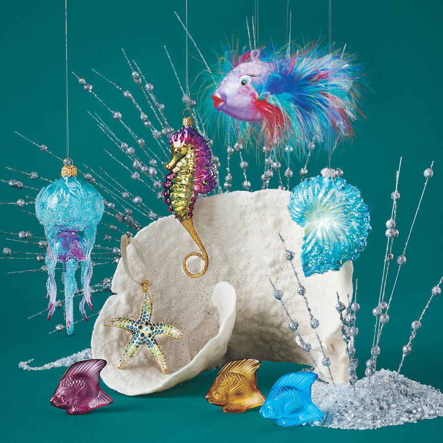 Crystal Fish, Fuchsia – Gump's