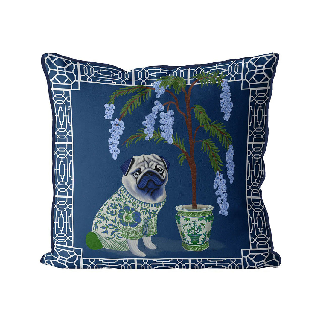 Pug Dog Pillow – Gump's